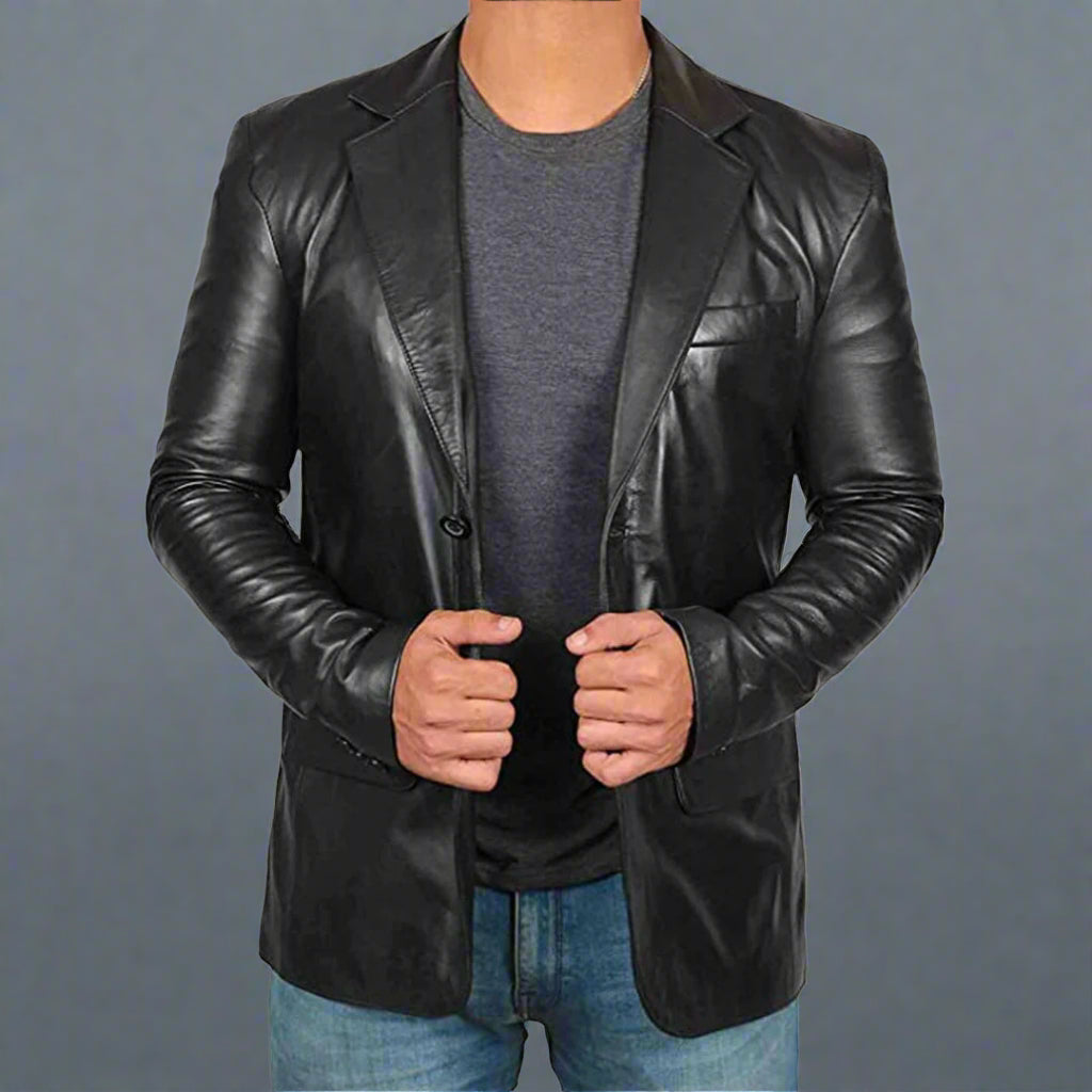 Botha™ Adriaan - Casual Leather Blazer – Botha Durban